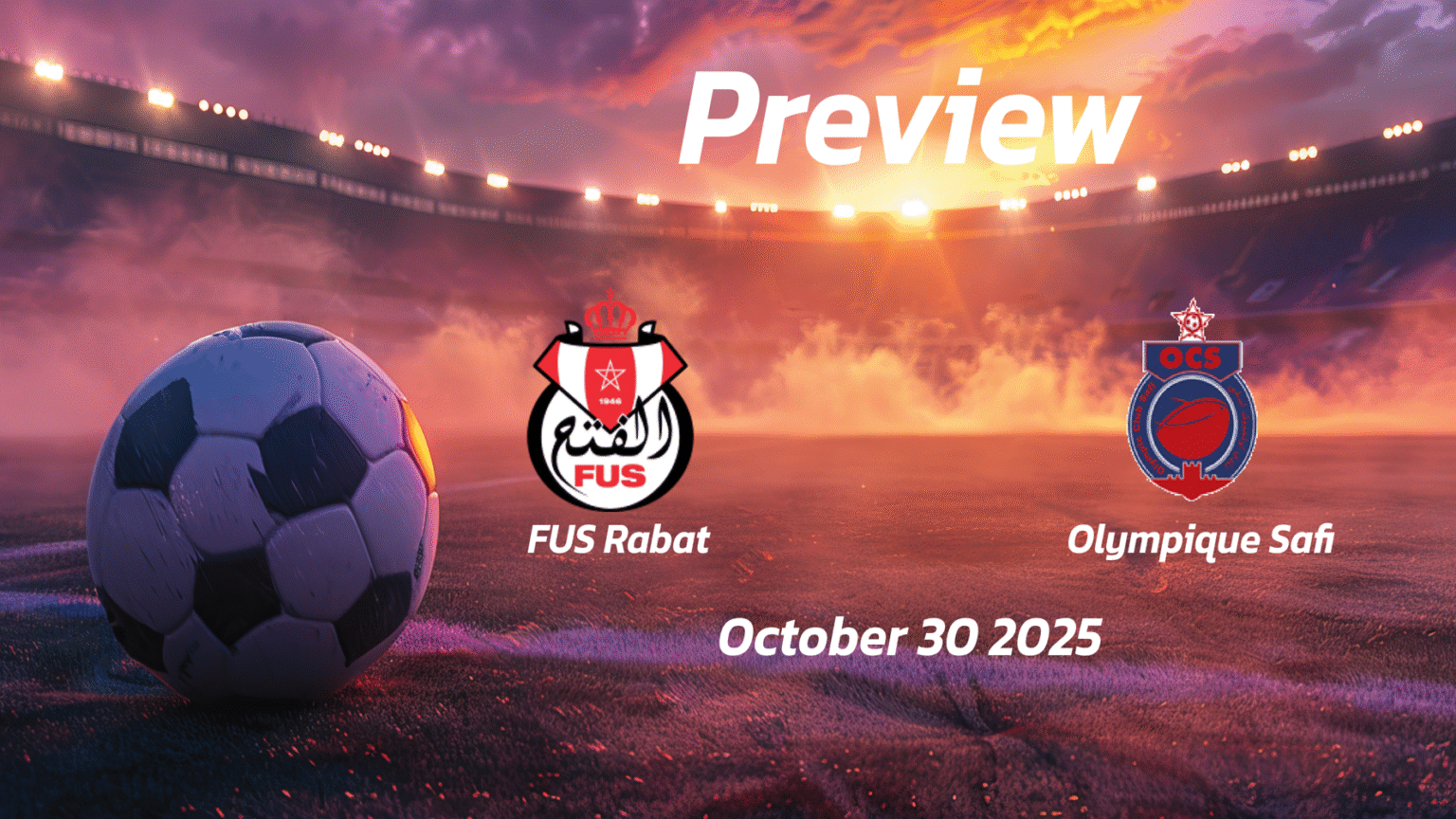 FUS Rabat vs Olympique Safi: Preview – Team News, Line-ups, Prediction ...