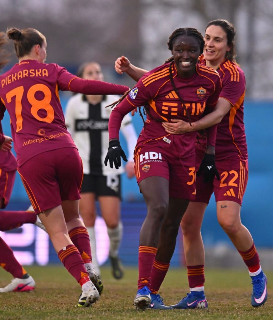 Rinsola Babajide’s Last-Gasp Header Rescues Roma in Serie A Femminile ...